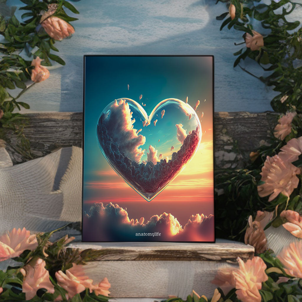 Cloud No. 2 - Sky Style - Lassen Sie ihr Herz auf den Wolken tanzen - – AnatomyLife Shop