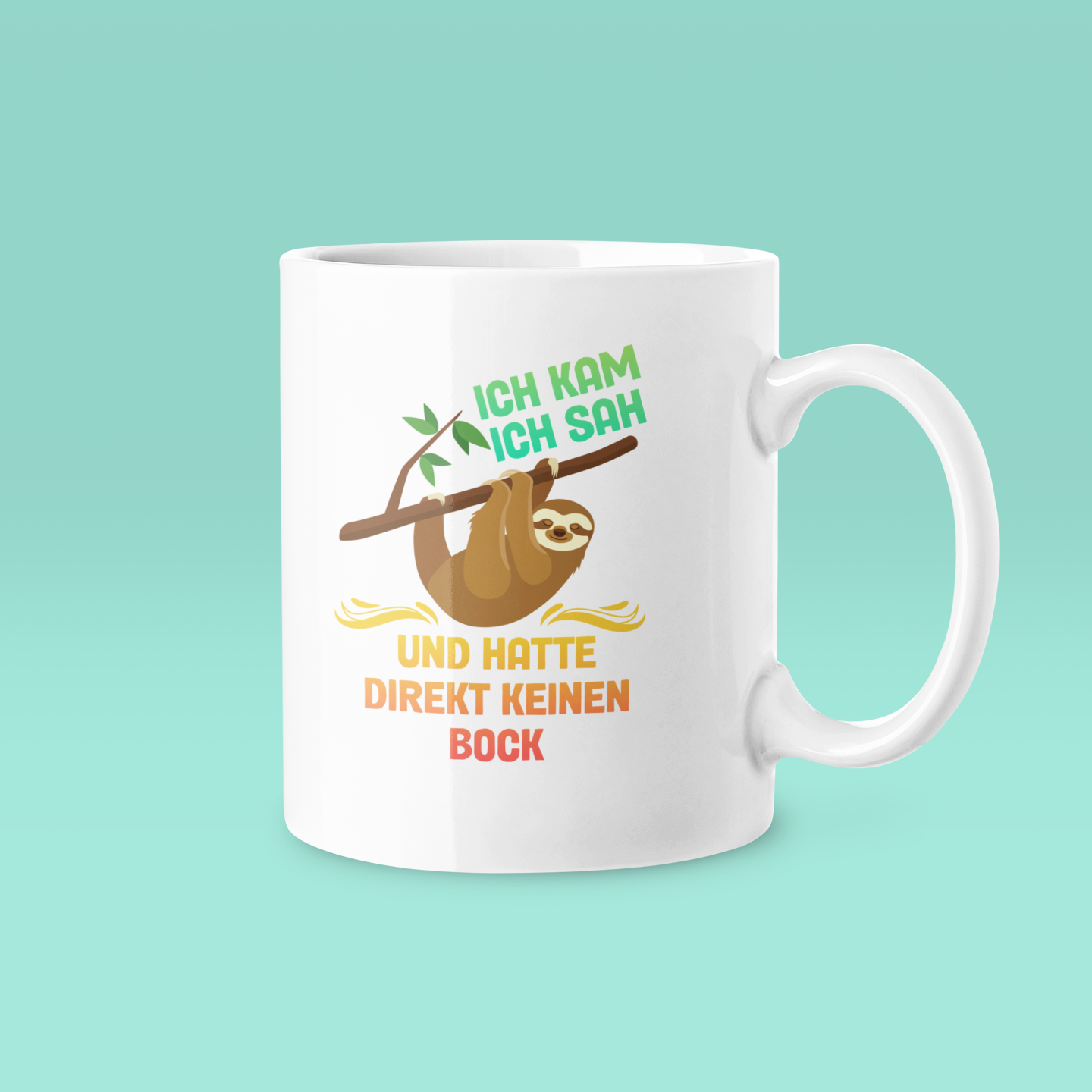 Ich kam, Ich sah - Tasse – AnatomyLife Shop