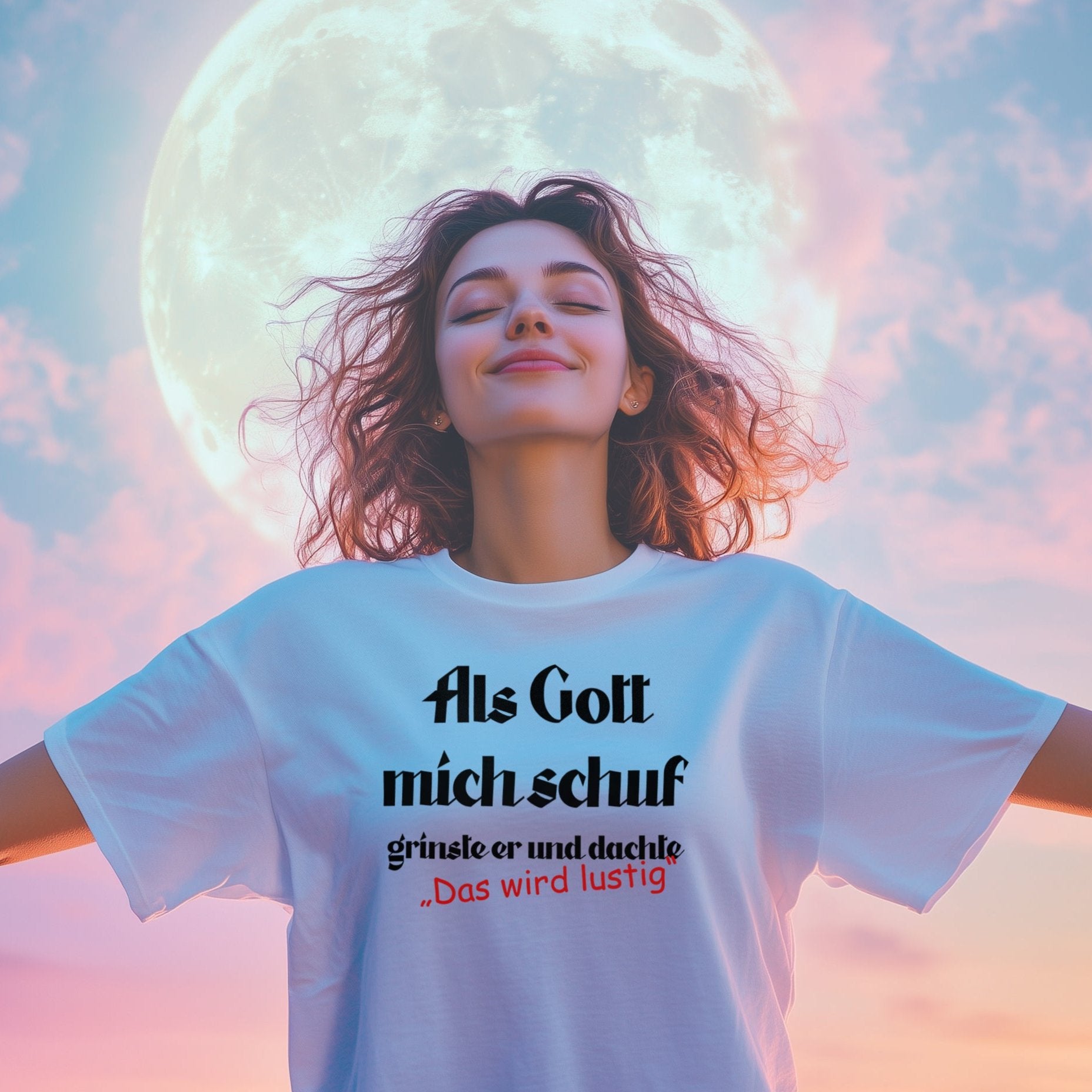 Als Gott mich schuf - Unisex – AnatomyLife Shop