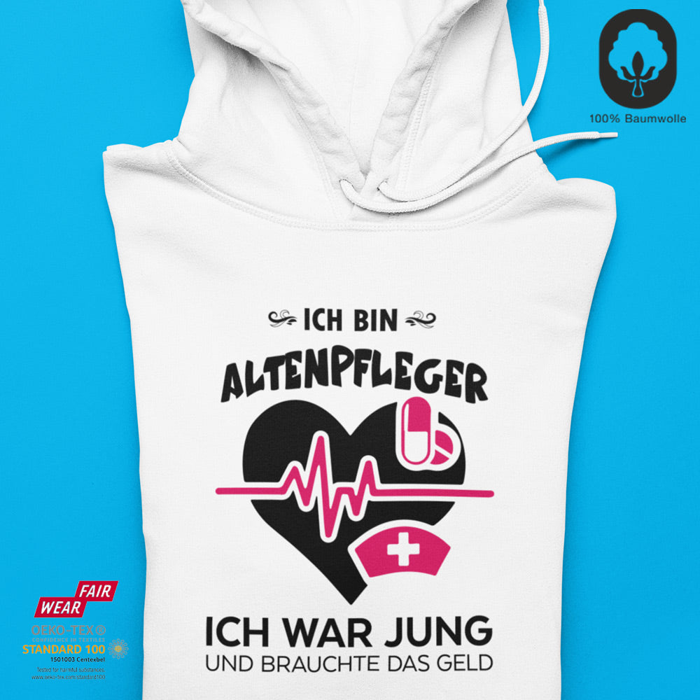 Ich war jung und brauchte das Geld - Hoodie – AnatomyLife Shop