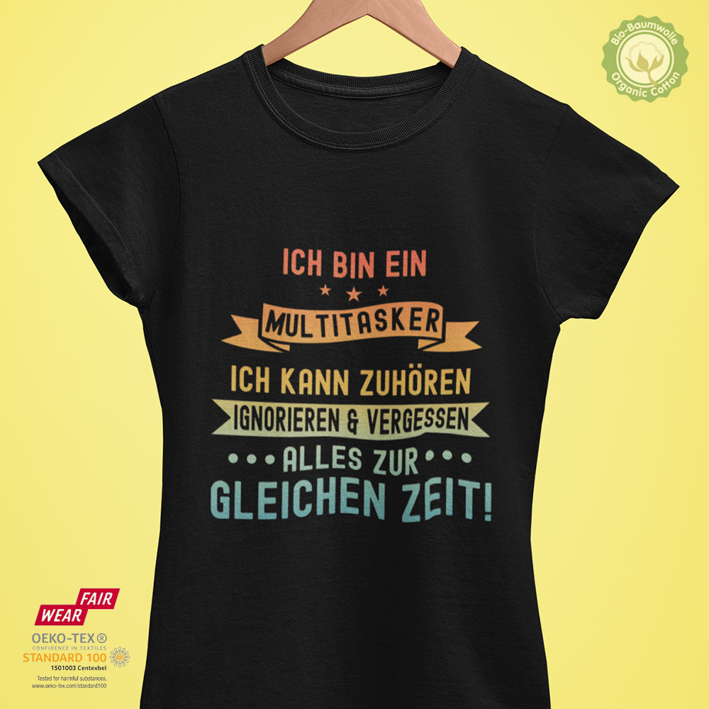 Multitasker - Bio Premium Frauen Tshirt – AnatomyLife Shop