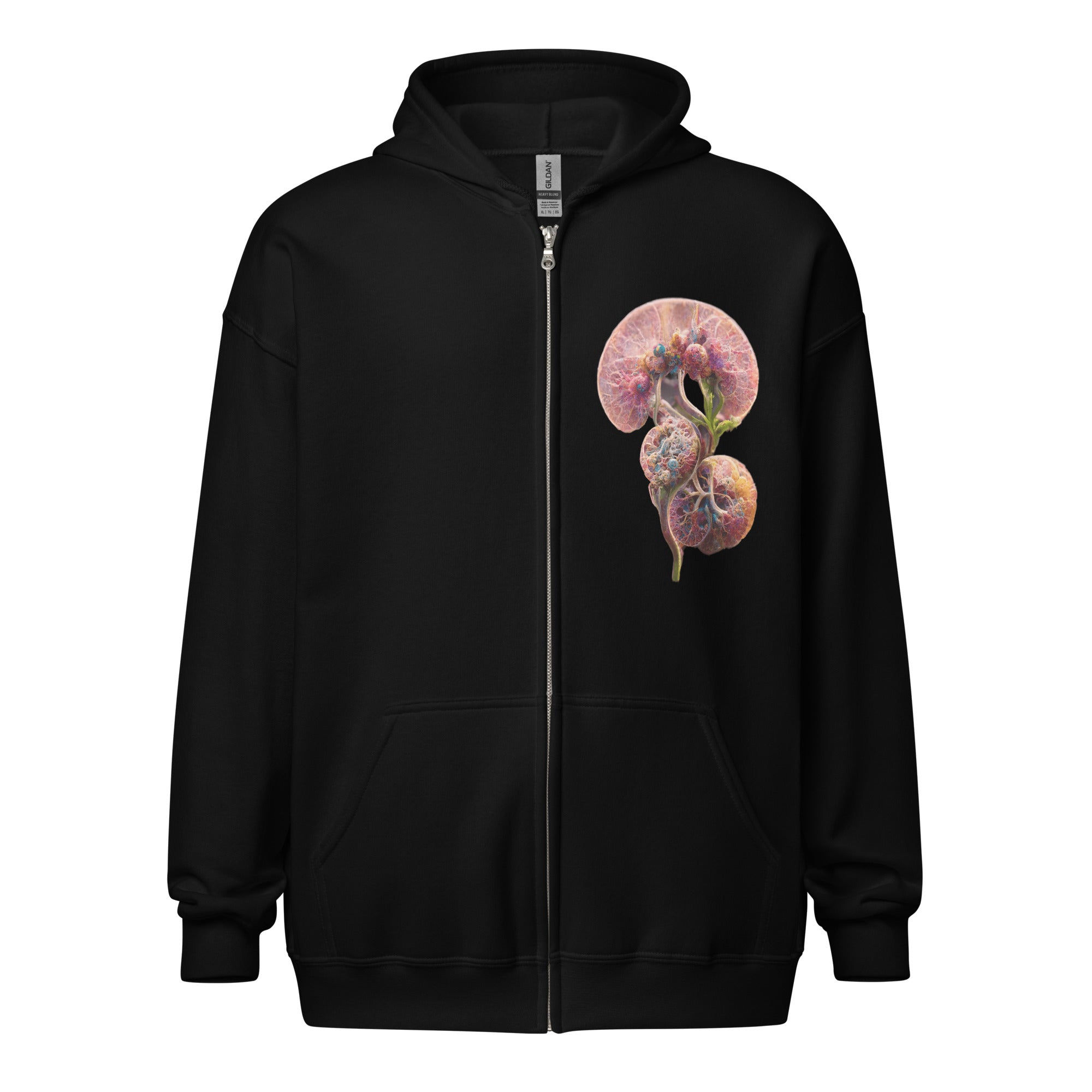 Color Kidney - Zip Hoodie – AnatomyLife Shop